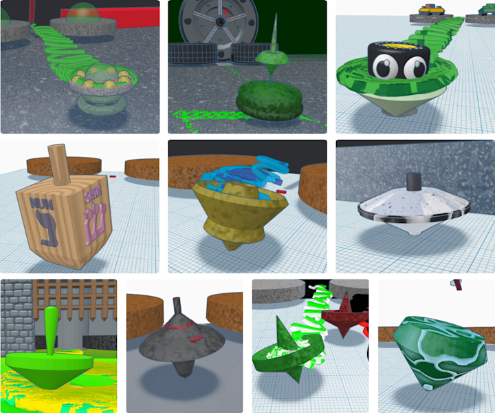 Tinkercad Challenge Roundup - Spinning Top - Tinkercad