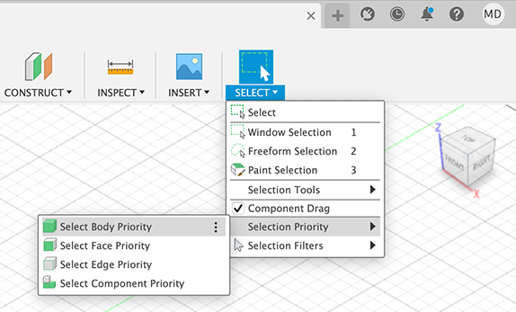 Make your Fusion 360 experience similar to Tinkercad - Tinkercad