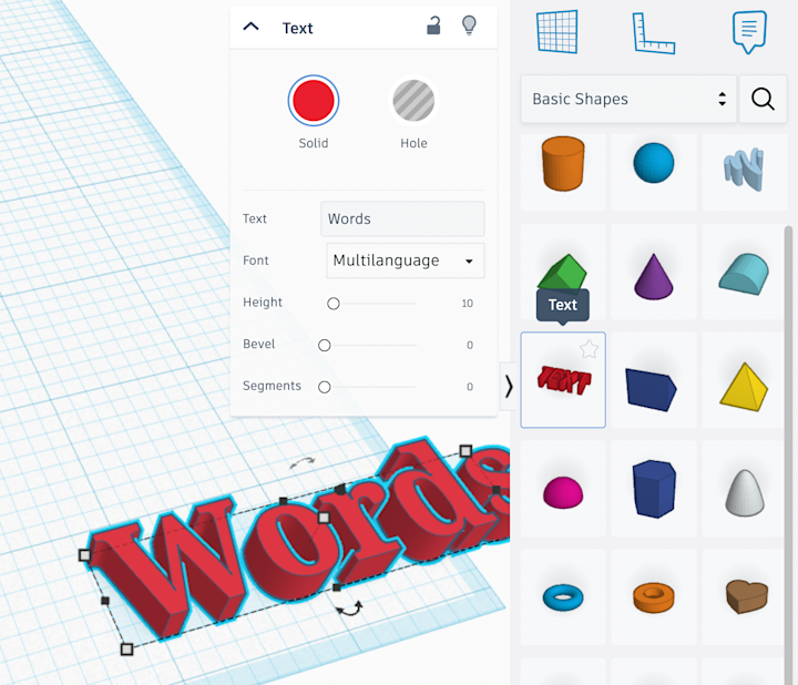 Meet the Shapes Panel! - Tinkercad