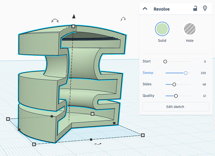 UPDATED: Sketch, Spin, Create: Revolve Is Here! - Tinkercad