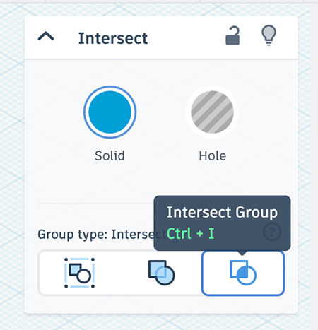 Group types in the 3D workspace - Tinkercad